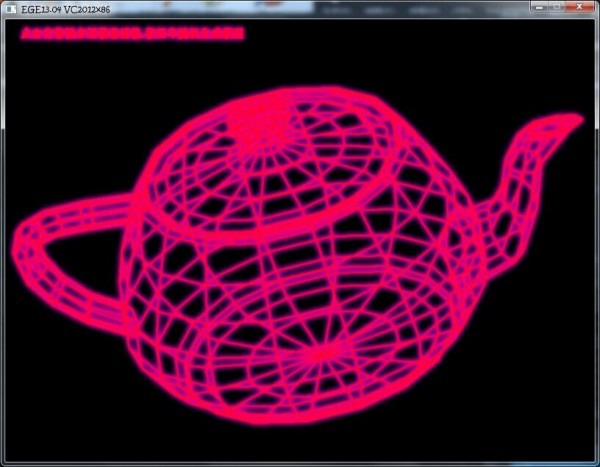 EGE demo之——【Soft 3D】 - Easy Graphics Engine