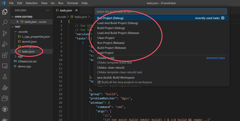 新手入门『六』使用 Visual Studio Code 快速配置 和调试 EGE 程序，并同时支持 Windows、Mac、Linux - Easy Graphics Engine
